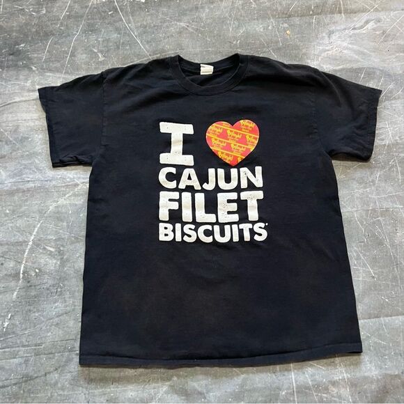 Shirts | Bojangles Ilove Cajun Filet Biscuits Tee Shirt | Poshmark